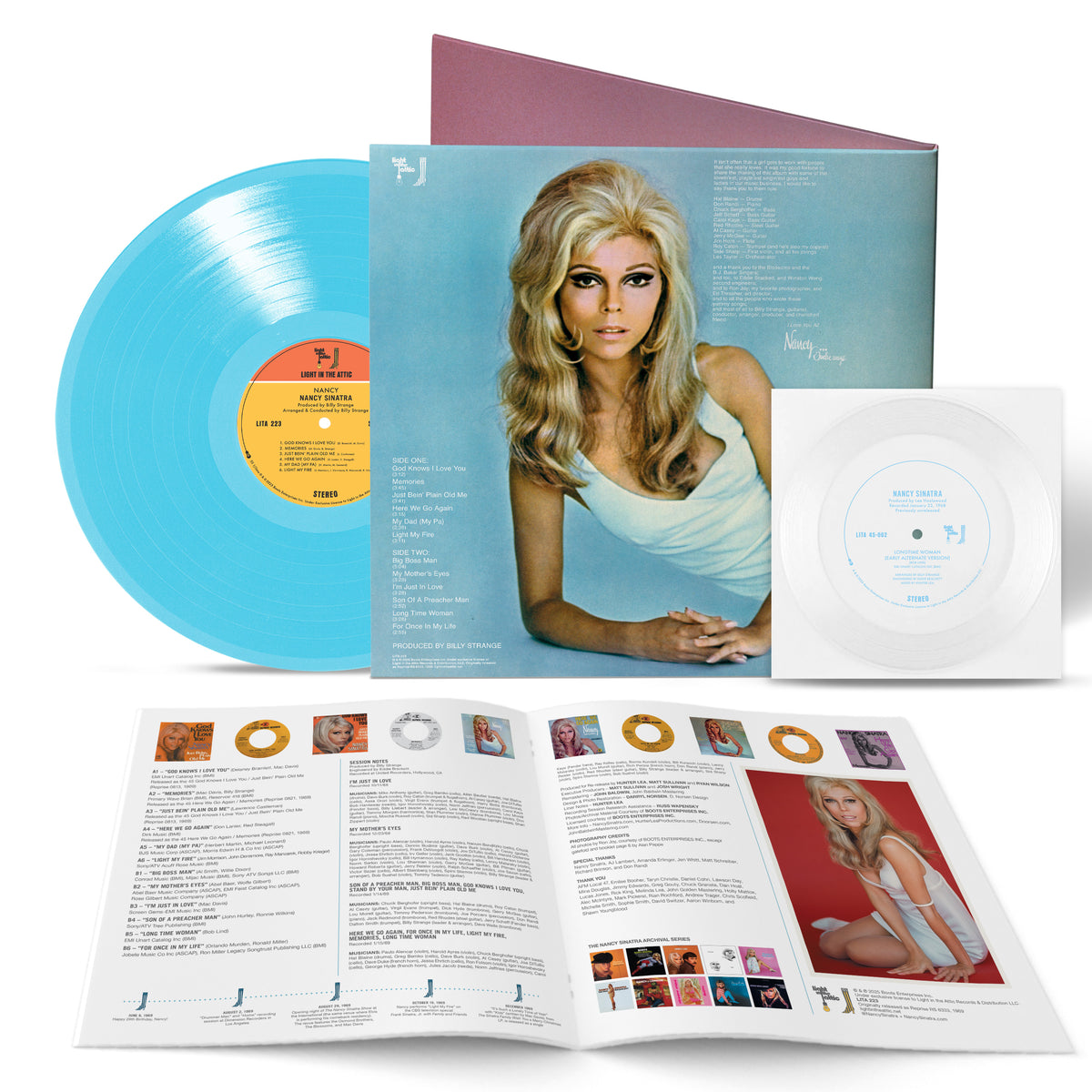 Nancy Limited Edition Blue LP w/ Bonus Flexi Vinyl – Nancy's Bootique